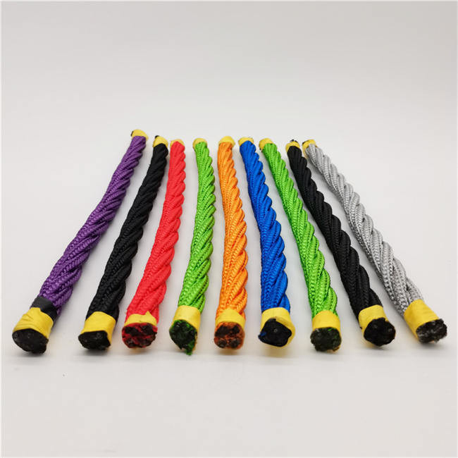 주문 제작된 폴리에스테르 조합 로프 12 밀리미터 20 밀리미터 운동장 스틸 코어 와이어 로프